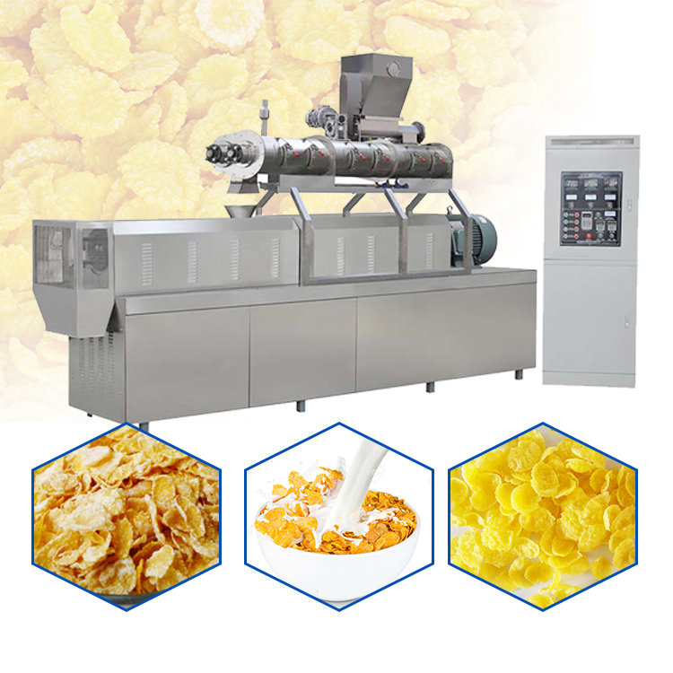 LOYAL corn flakes production line helps you get better corn flakes food.