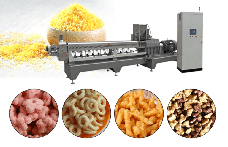 120kg-1200kg/h Corn Puff Making Machine/ Production Line - Loyal