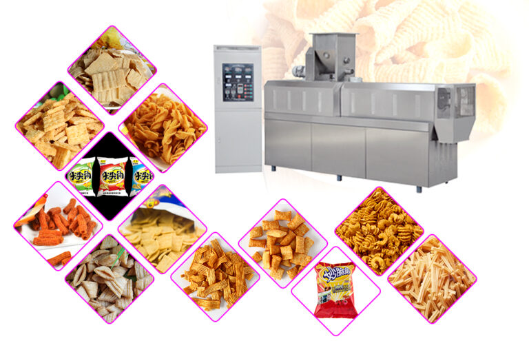 How Does The Small Twist Snacks Production Line Work?