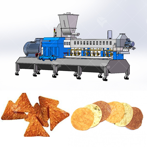 Large Capacity Doritos Production Line - Shandong Loyal Industrial Co.,Ltd.