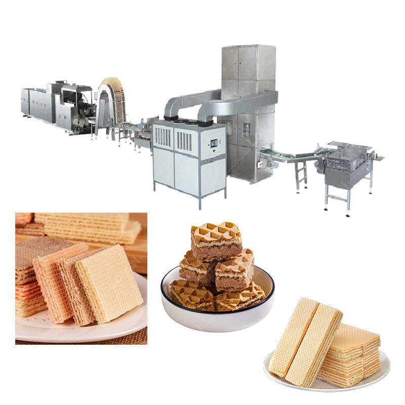 How To Make Wafer Biscuits By Loyal’s Wafer Biscuits Process Line ...