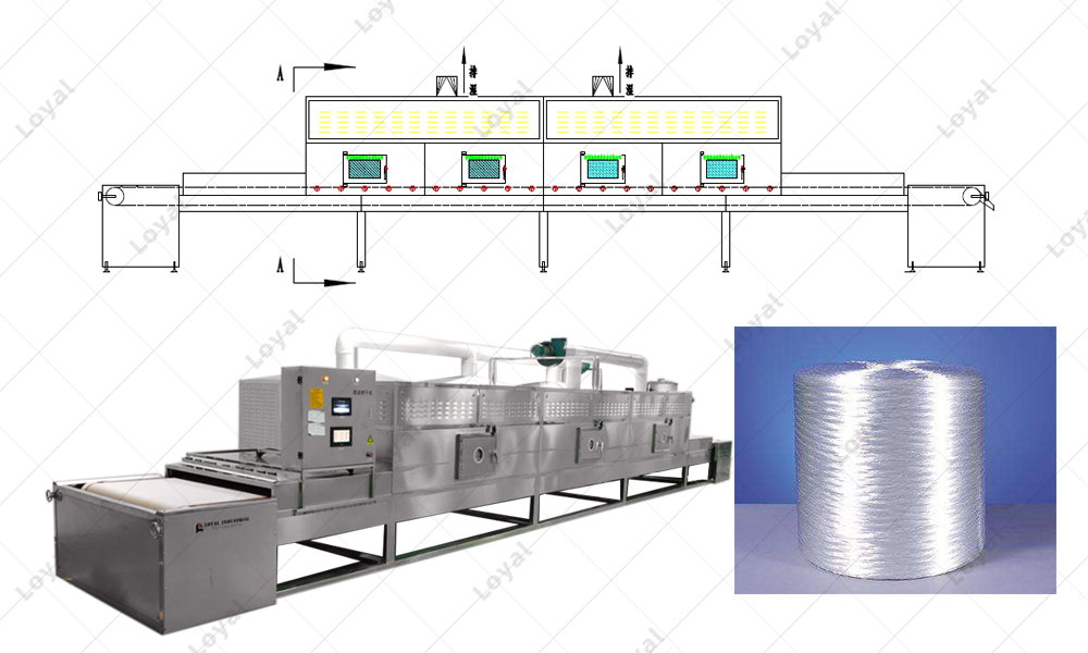 Glass Fiber Drying Microwave Oven - Shandong Loyal Industrial Co.,Ltd.