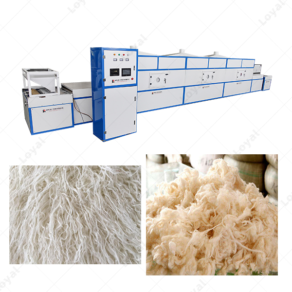 Industrial Microwave Wool Drying Technology - Shandong Loyal Industrial ...