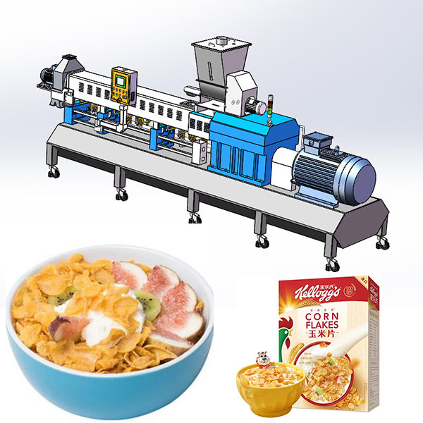 LOYAL corn flakes production line helps you get better corn flakes food.