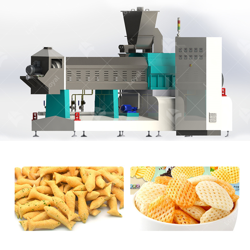 About the puffed food machine - Shandong Loyal Industrial Co.,Ltd.