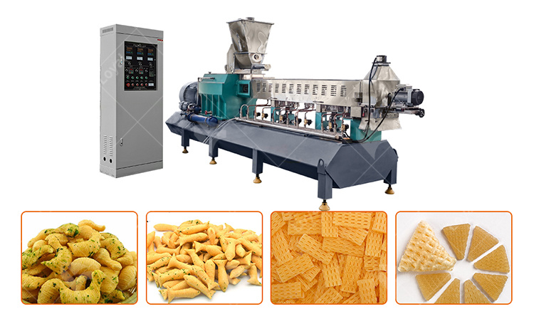 About the puffed food machine - Shandong Loyal Industrial Co.,Ltd.